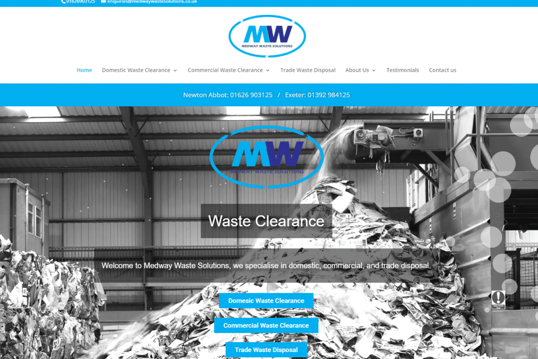 New Website Launch: Medway Waste Solutions - Falcon Digital