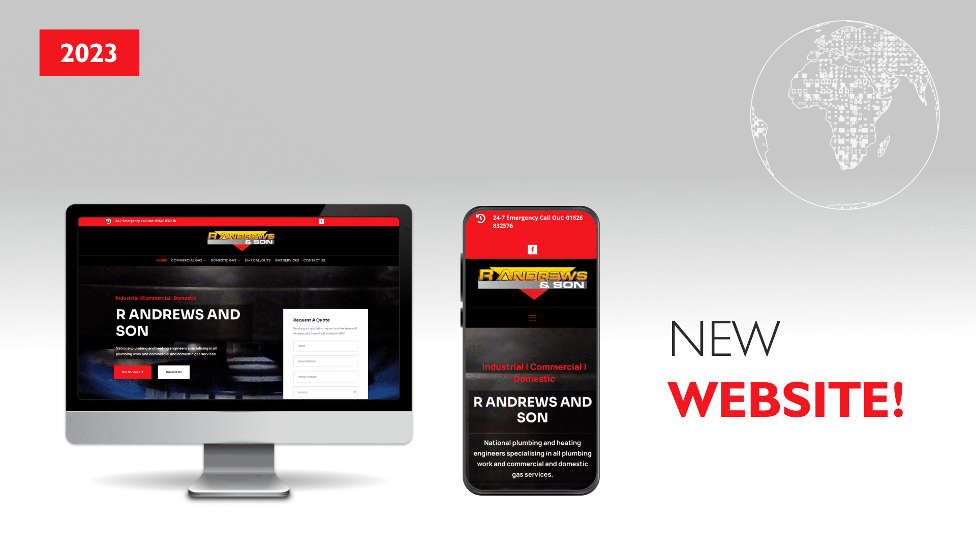 New website launch: R Andrews & Son - Falcon Digital