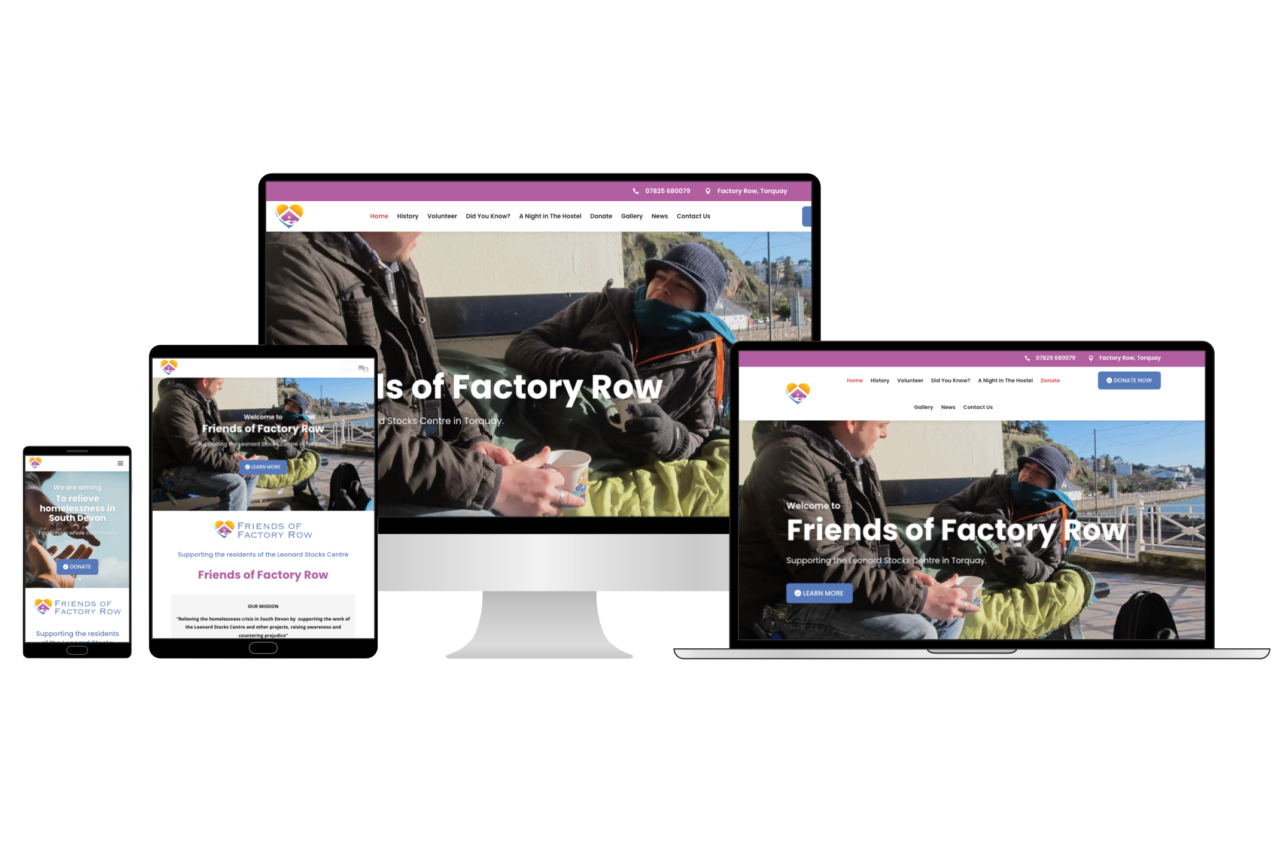 Free Charity Websites - Falcon Digital - Charity & CIC sites