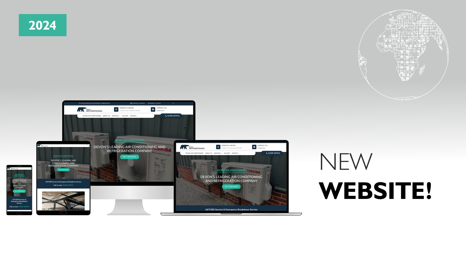 New website launch: Devon Air Conditioning - Falcon Digital